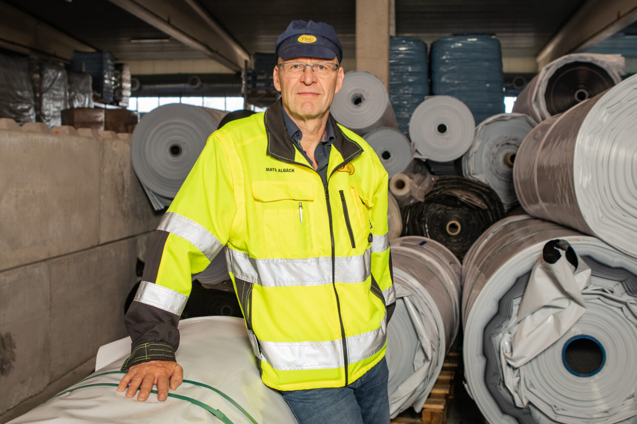 Waste material becomes new plastic film - Jakobstadsregionen